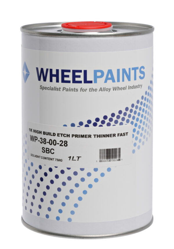 1K HIGH BUILD ETCH PRIMER THINNER FAST 1LT - Wheel Paints